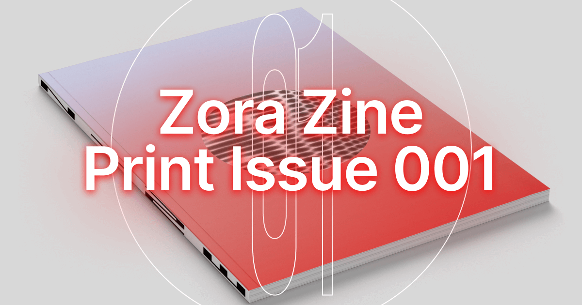 Zora Zine Print Issue 001
